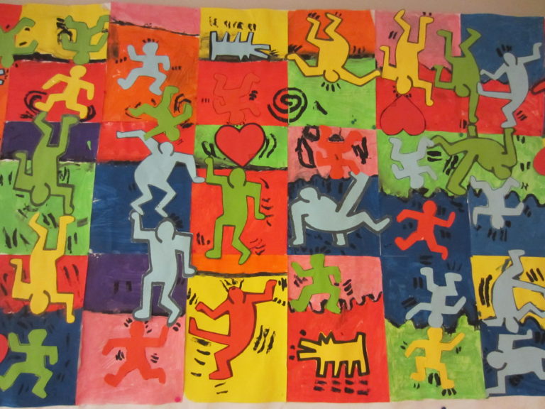 Les arts plastiques : Keith HARING (GS/CP) – Ecole Saint Louis ...